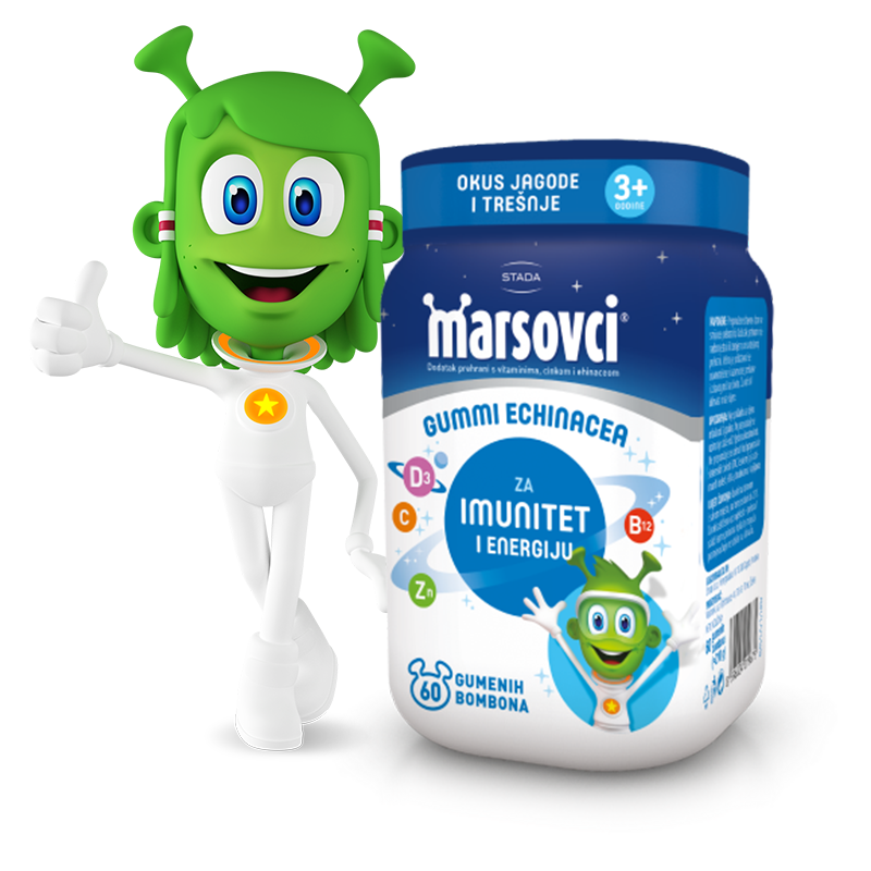 Marsovci vitamini - Gummi Echinacea